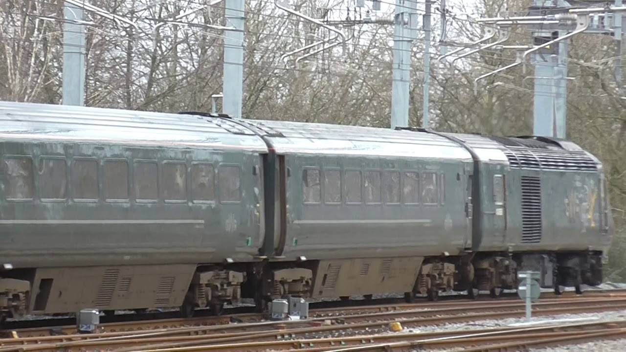 GWR HST no's: 43188-43189 @ Newport {2C77} 21/02/2020. - YouTube