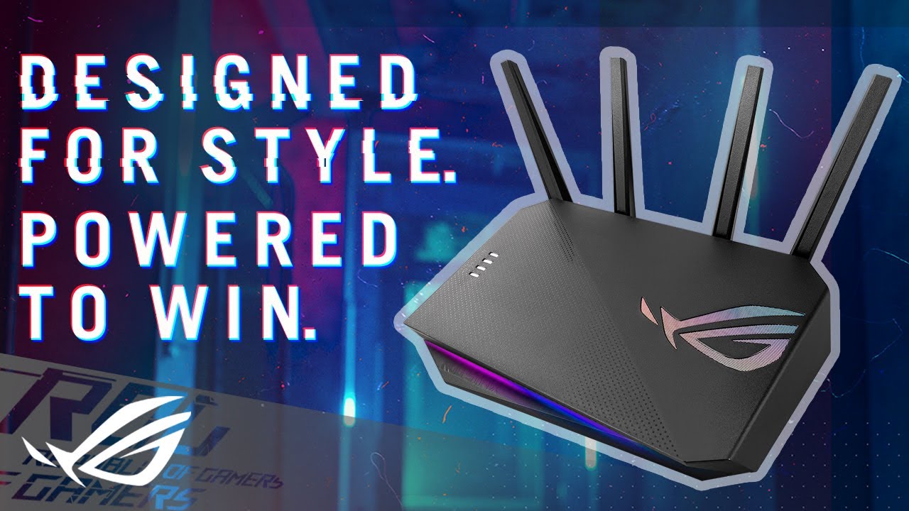 ASUS ROG STRIX GS-AX5400 WiFi 6 Gaming Router - YouTube