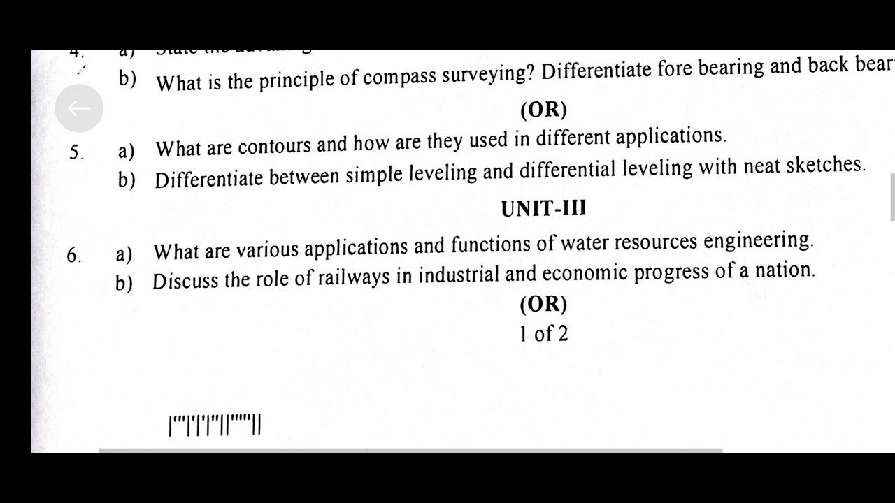 jntuk r23 - set 2 basic civil and mechanical engineering - common for ...