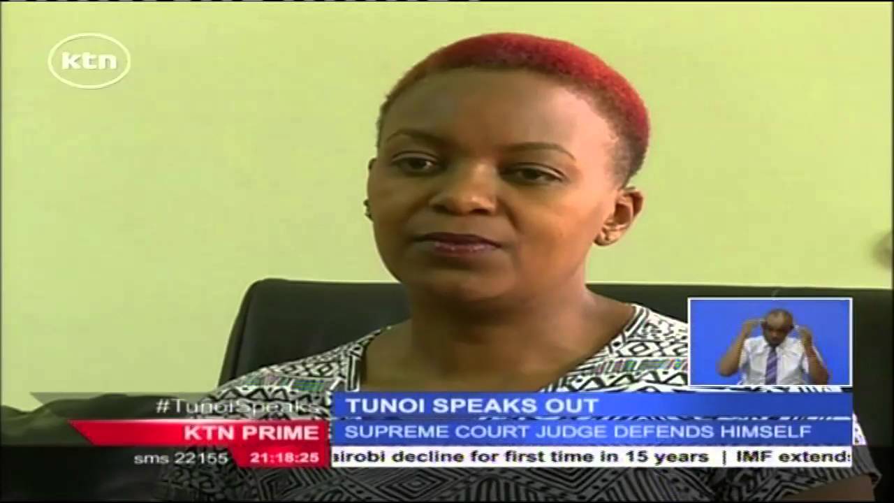 Justice Tunoi refutes bribery claims, attributes allegations to to ...