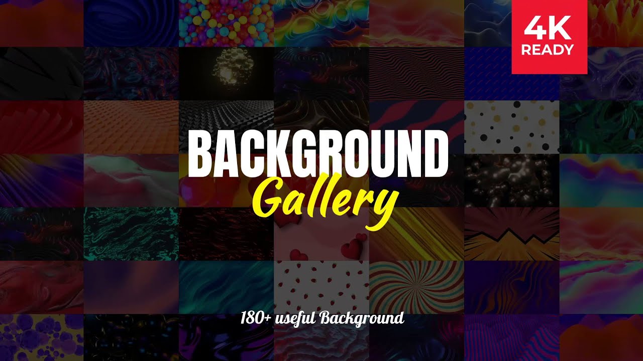 Background Gallery: After Effects template - YouTube