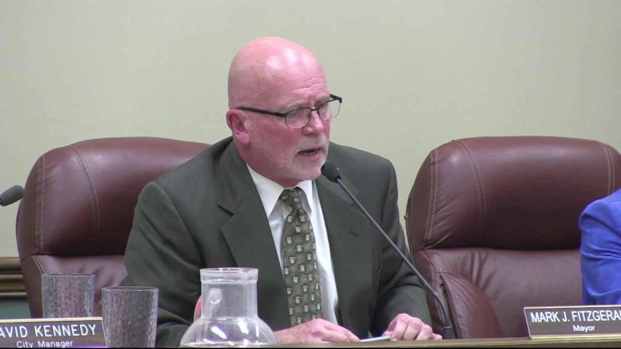 Mark Fitzgerald addresses public event policy and fees - YouTube