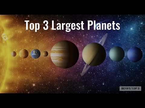 Top 3 Largest Planets - YouTube