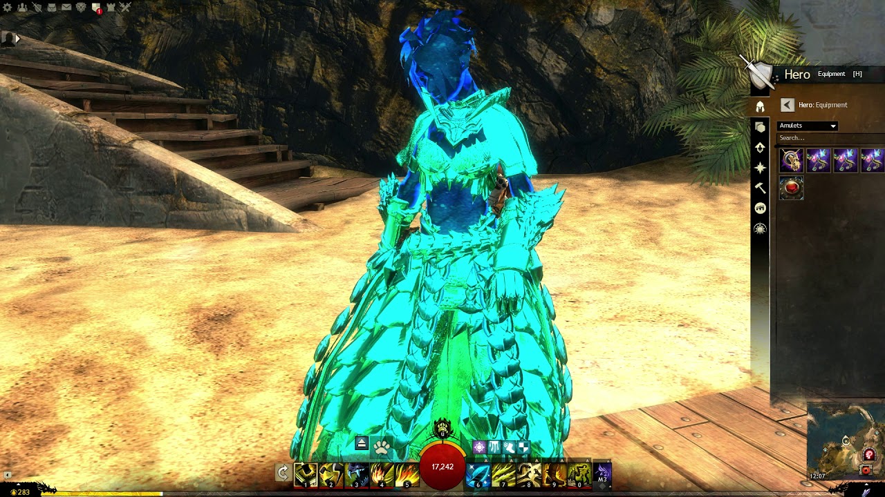 [GW2] Celestial Infusion (Blue) with Polyluminescent Infusions(Teal ...