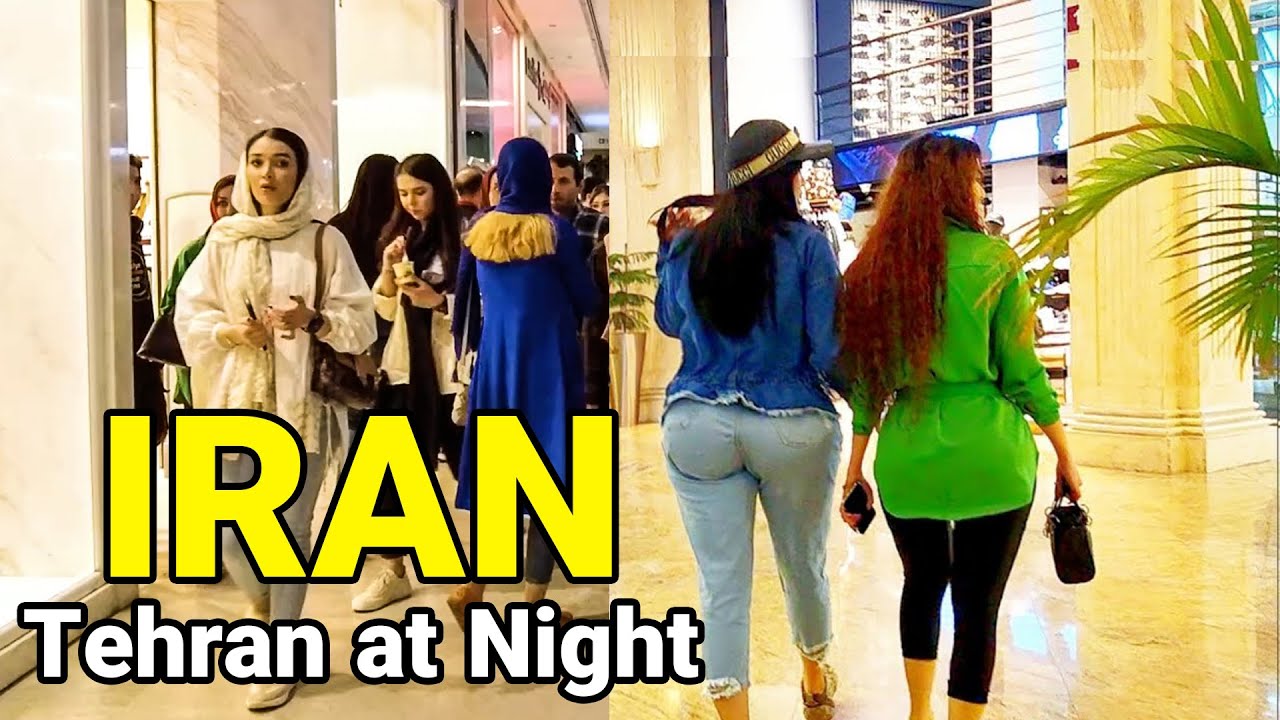 Tehran City NightLife 🇮🇷 What is IRAN Like Today!! Tehran Summer Nights ...