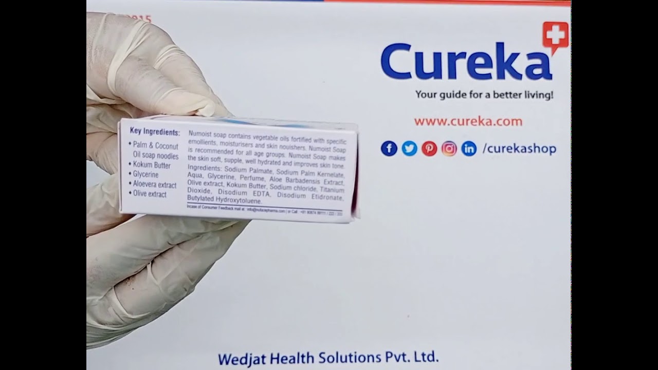 Numoist Moisturizing Soap Unboxing Video | Moisturizing Soap - Cureka ...