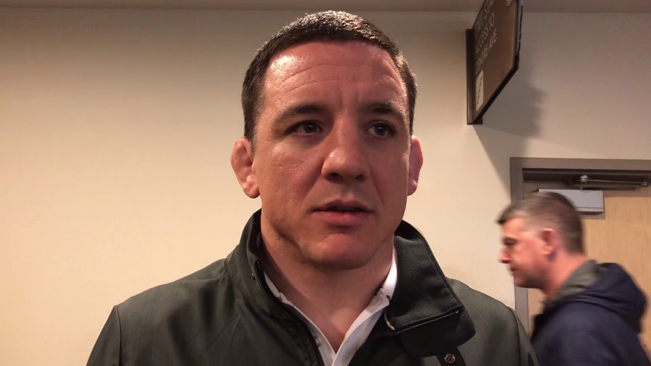 Pitt head coach Keith Gavin prior to the 2019 NCAA Championships - YouTube