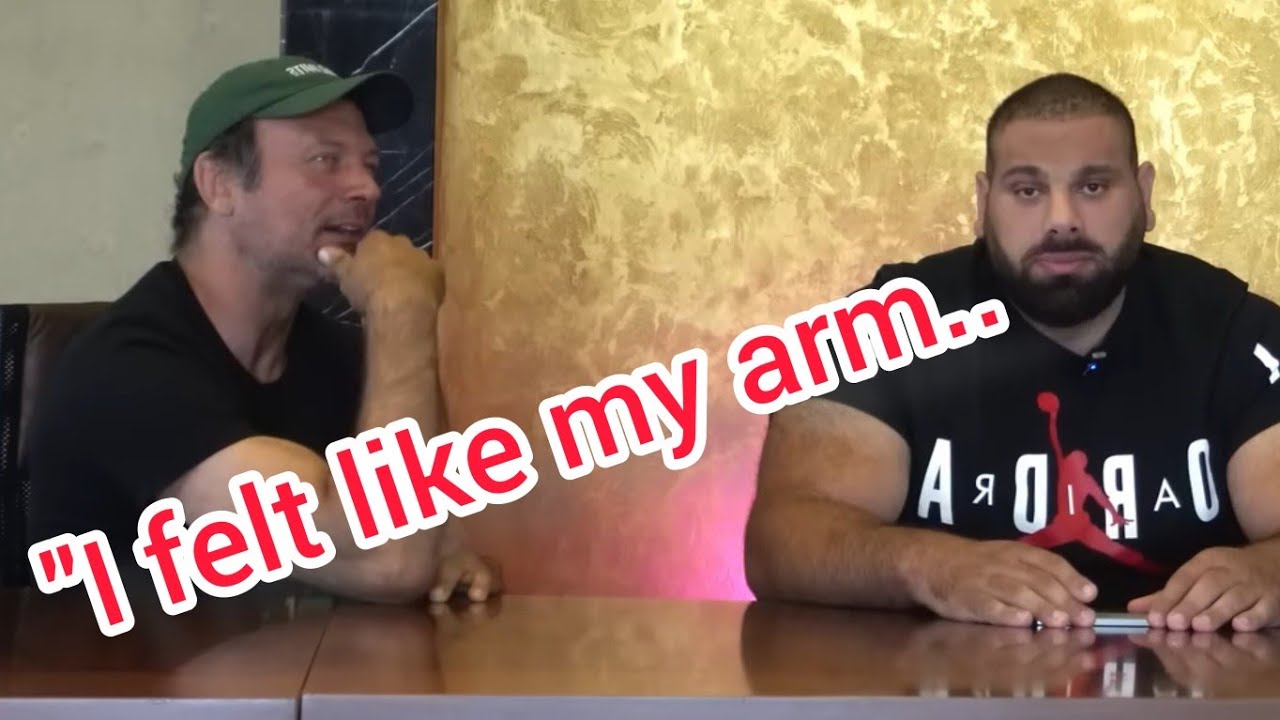 Levan reveals Round 1 with Devon..#devonlarratt #armwrestling # ...