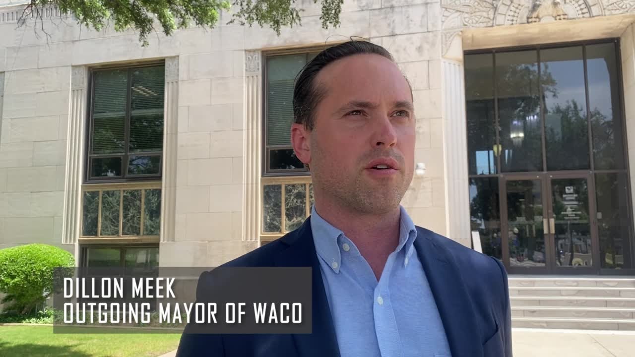 Dillon Meek reflects on time as Waco mayor - YouTube