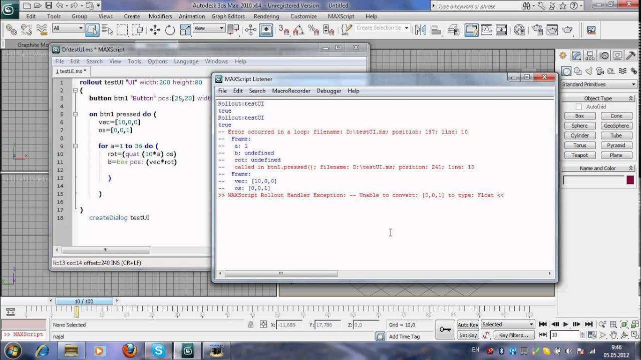 Видеокурс "MAXScript. Базовый". Лекция 9 - YouTube