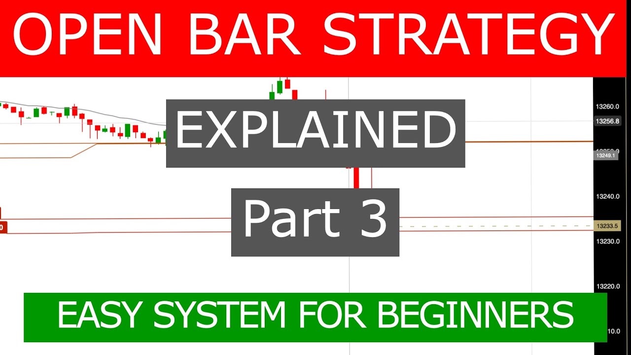 Part 3 - Open Bar Strategy - Learn Price Action Daytrading. - YouTube