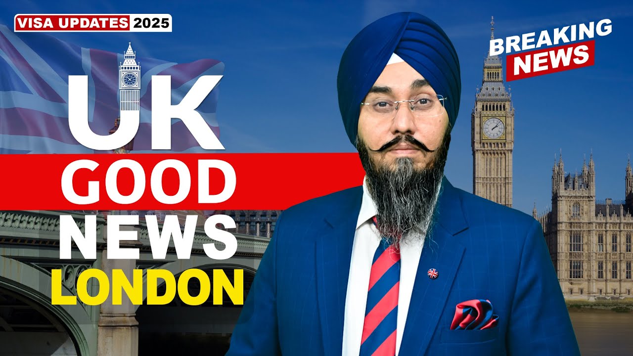 UK 🇬🇧 GOOD NEWS LONDON | STUDY VISA UPDATES 2025 | USA CANADA UK - YouTube