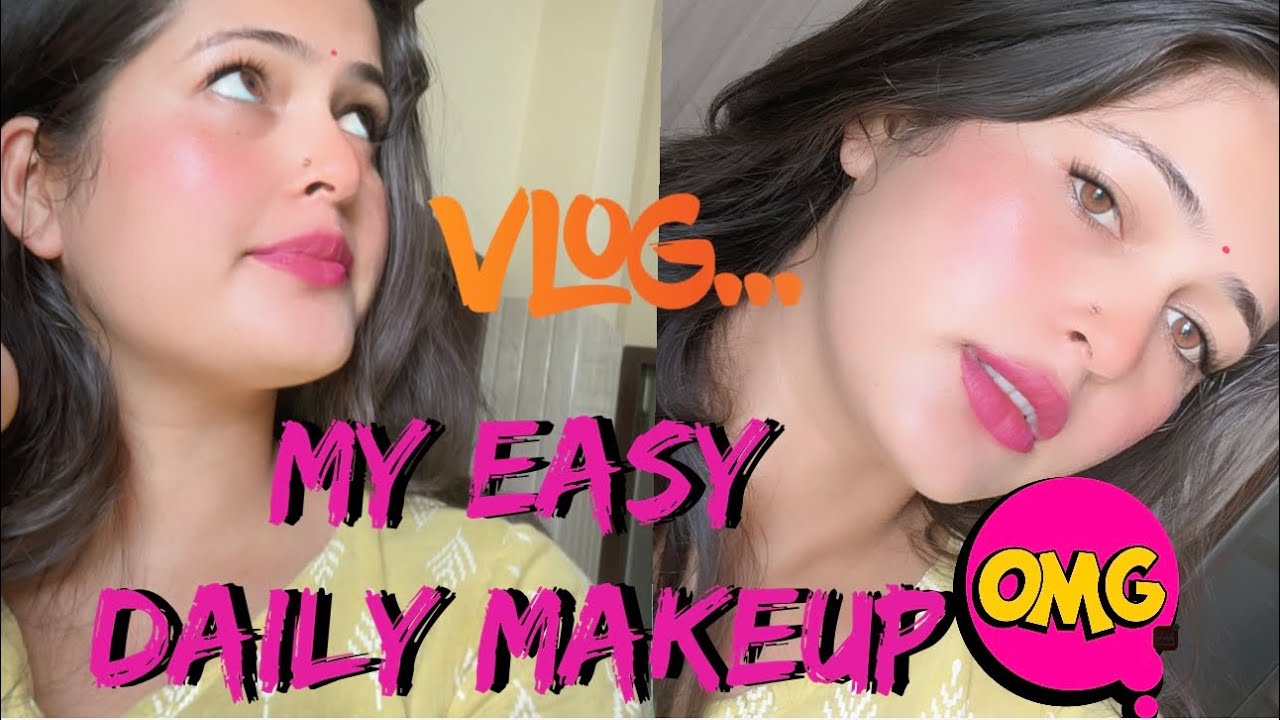 My daily makeup routine//daily vlog@Ruchikalotavlog - YouTube