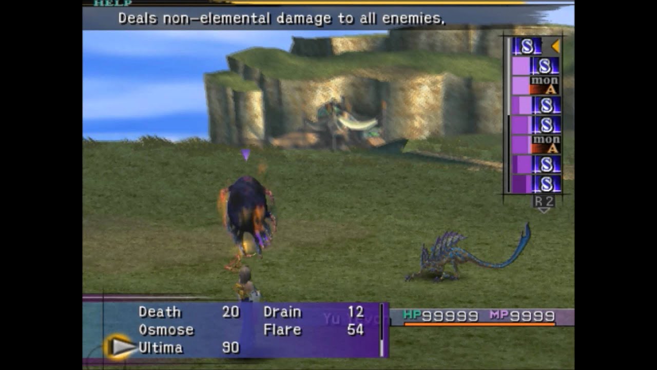 Final Fantasy X - Summoning Yu Yevon - YouTube