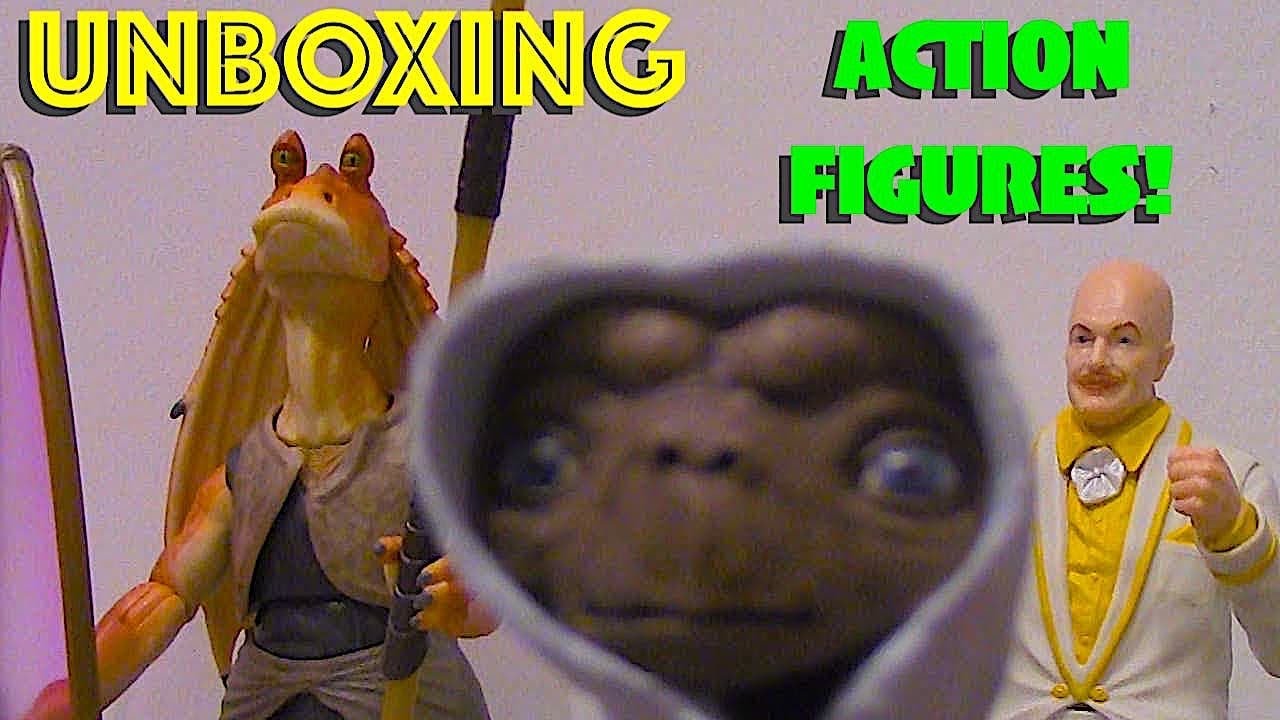 UNBOXING 3 RANDOM ACTION FIGURES! - YouTube