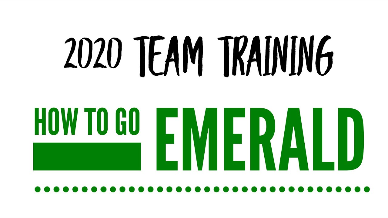 How to Go Emerald and Begin to LEAD your team - YouTube