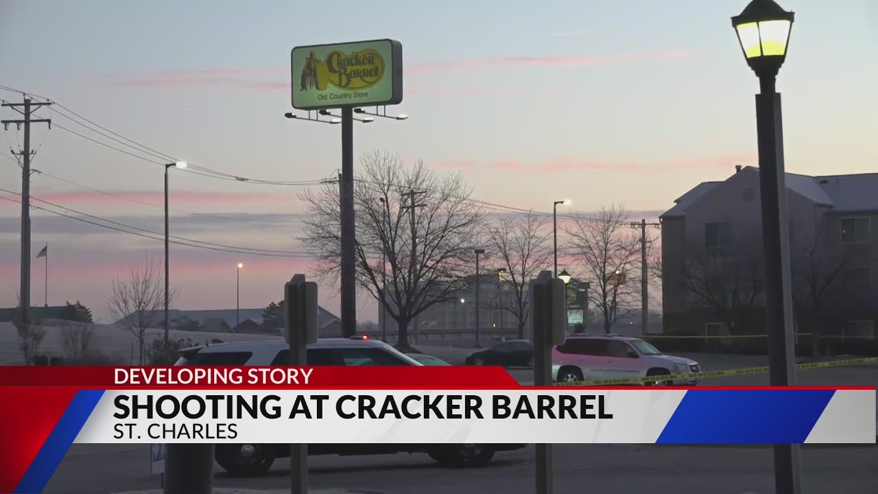 Police search for Cracker Barrel shooting suspects - YouTube