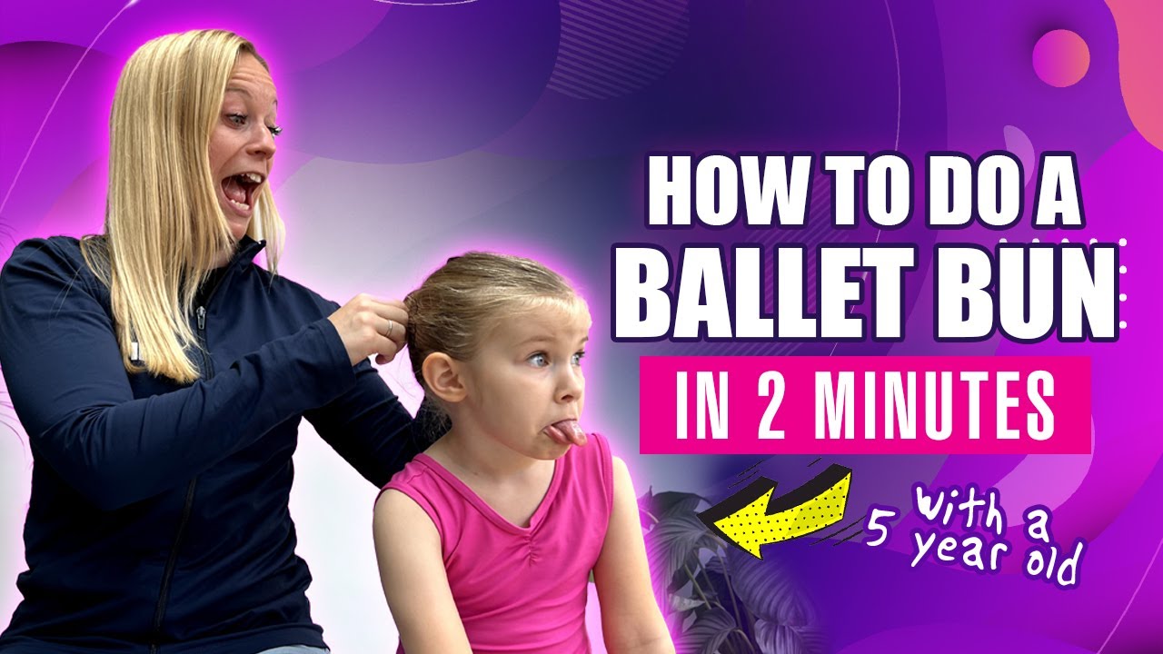 Ballet bun tutorial | Create a ballet bun in 2 minutes! - YouTube