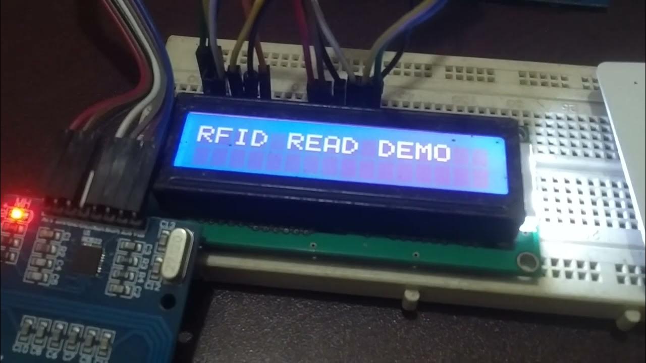 RFID with arduino demo - YouTube