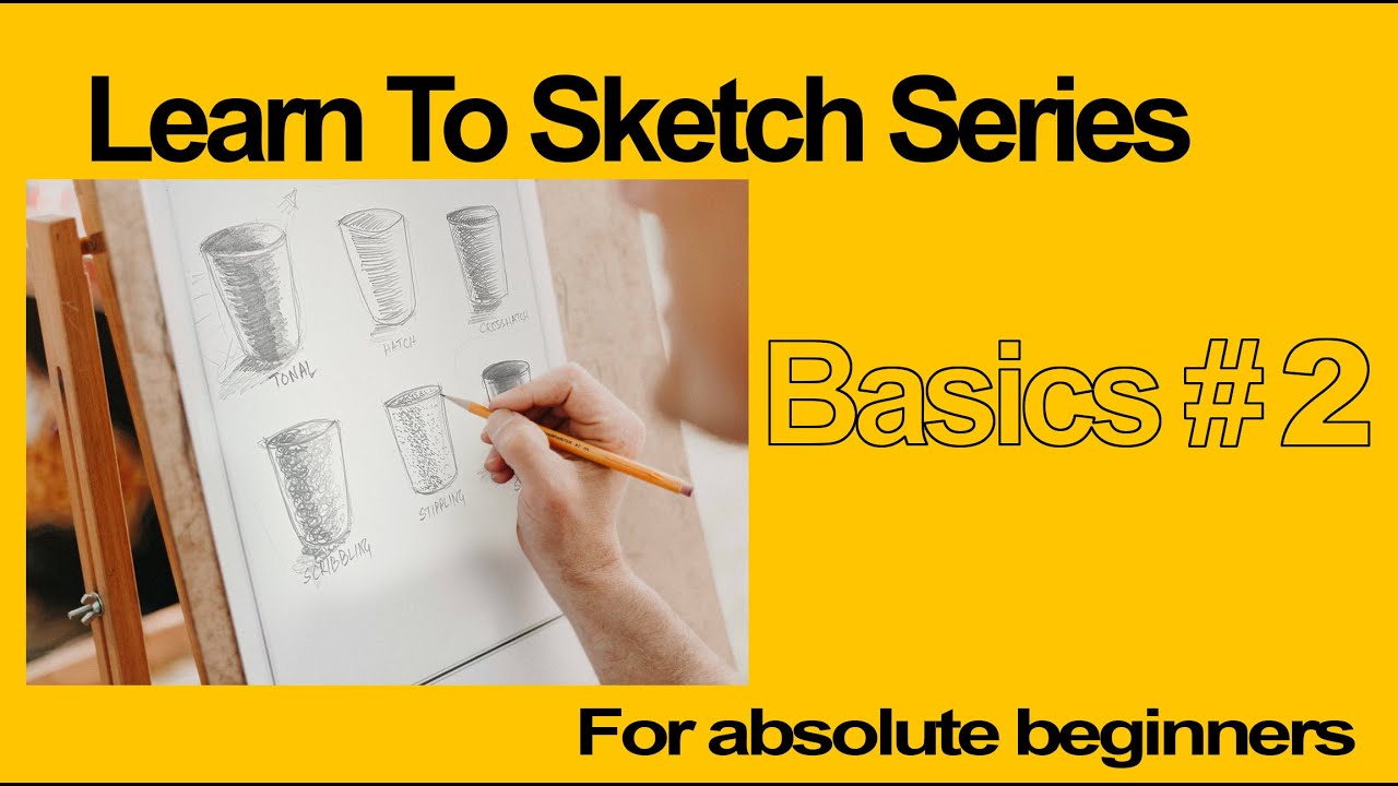 Learn To Sketch #02- Sketching Basics (#DrawingTutorials) (#Sketching ...