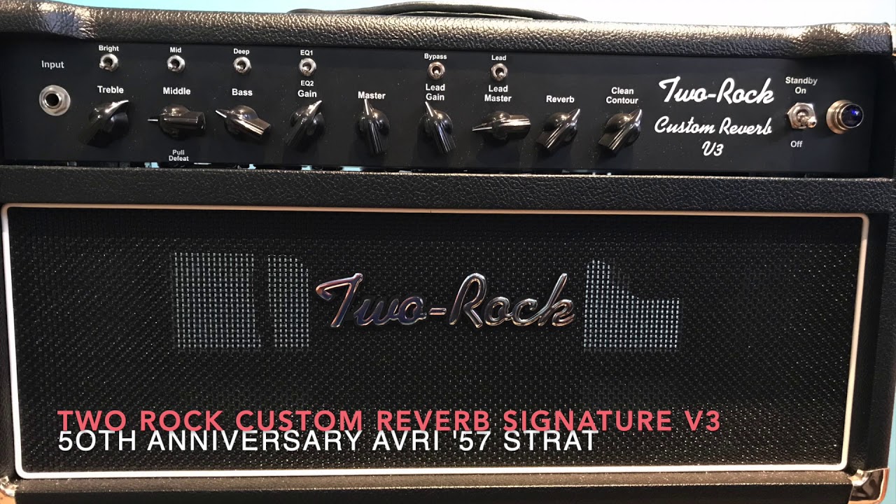 Two Rock Custom Reverb Signature v3 - Clean Channel - YouTube