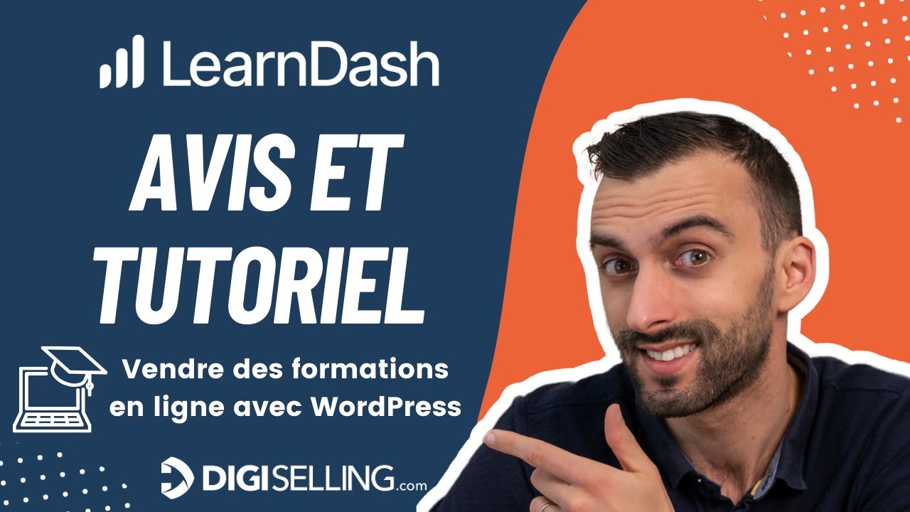 LearnDash : tutoriel et avis de cette extension de formations en ligne sur WordPress - YouTube