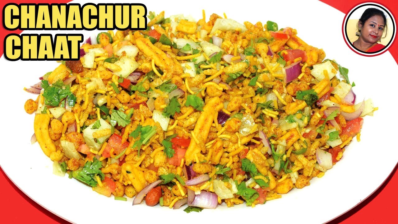 সহজে বাড়িতে দোকানের মতো চানাচুর চাট | Chanachur Chaat Recipe |Bengali ...