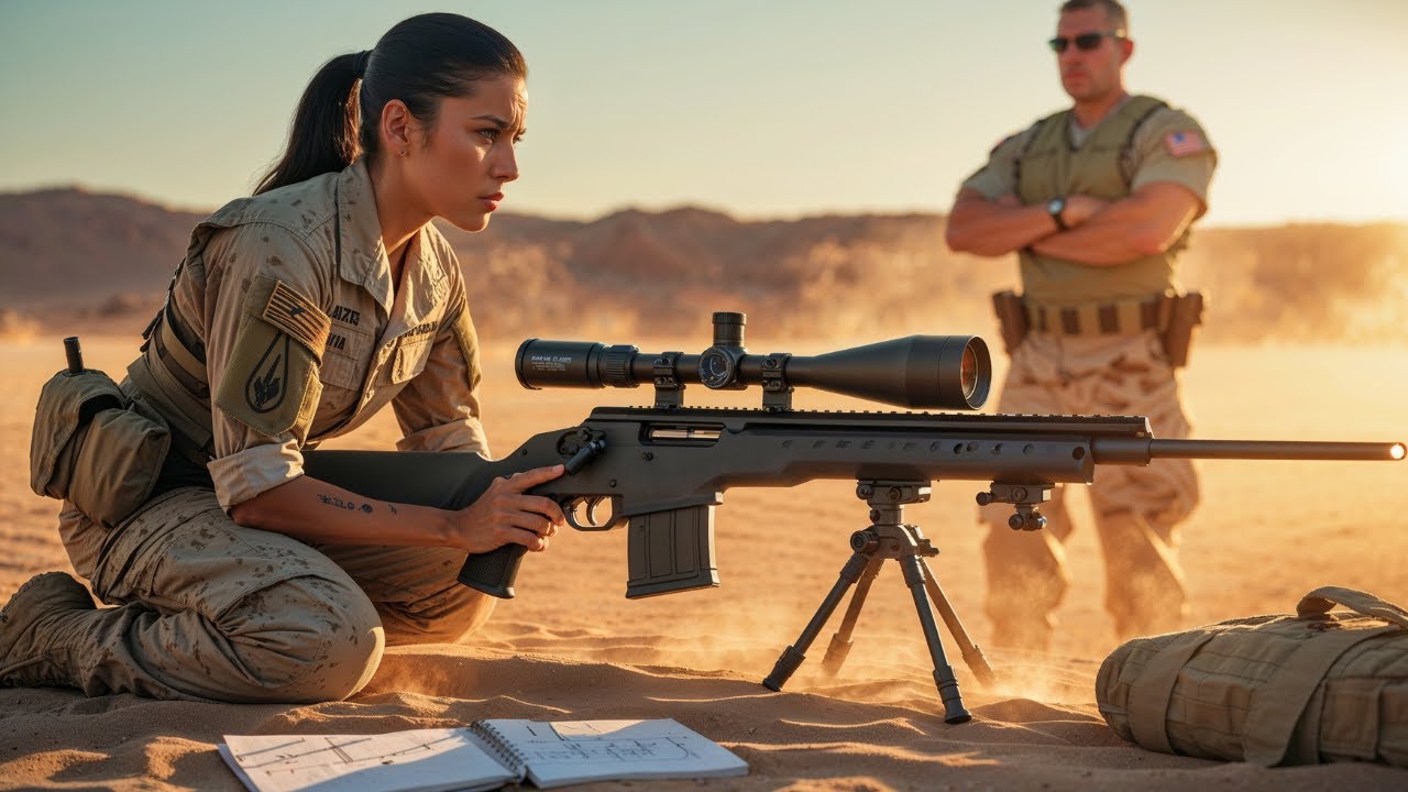 She Was Only Cleaning Scopes — Then a Marine Sniper Dared Her to Hit ...