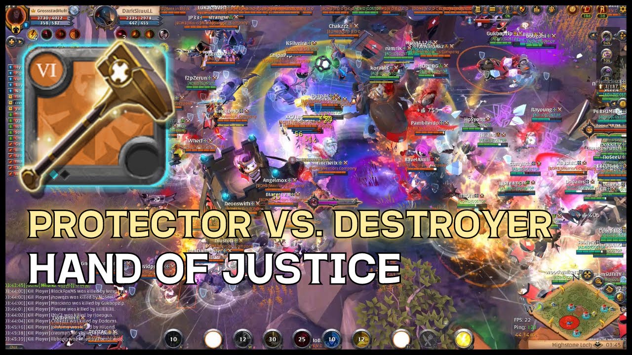 Albion Online ZvZ: Those Who Want To Destroy And Who Want To Protect ...