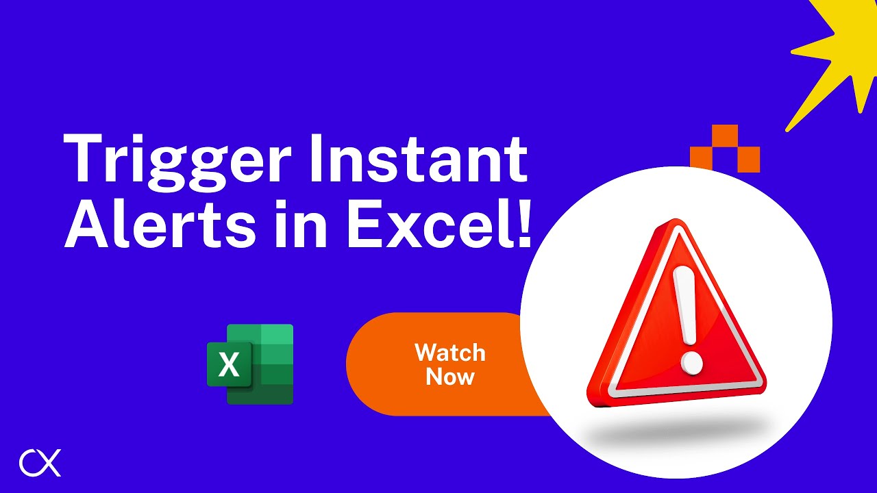 Trigger Alert Pop Up In Excel YouTube Trigger Alert Pop Up In Excel YouTube