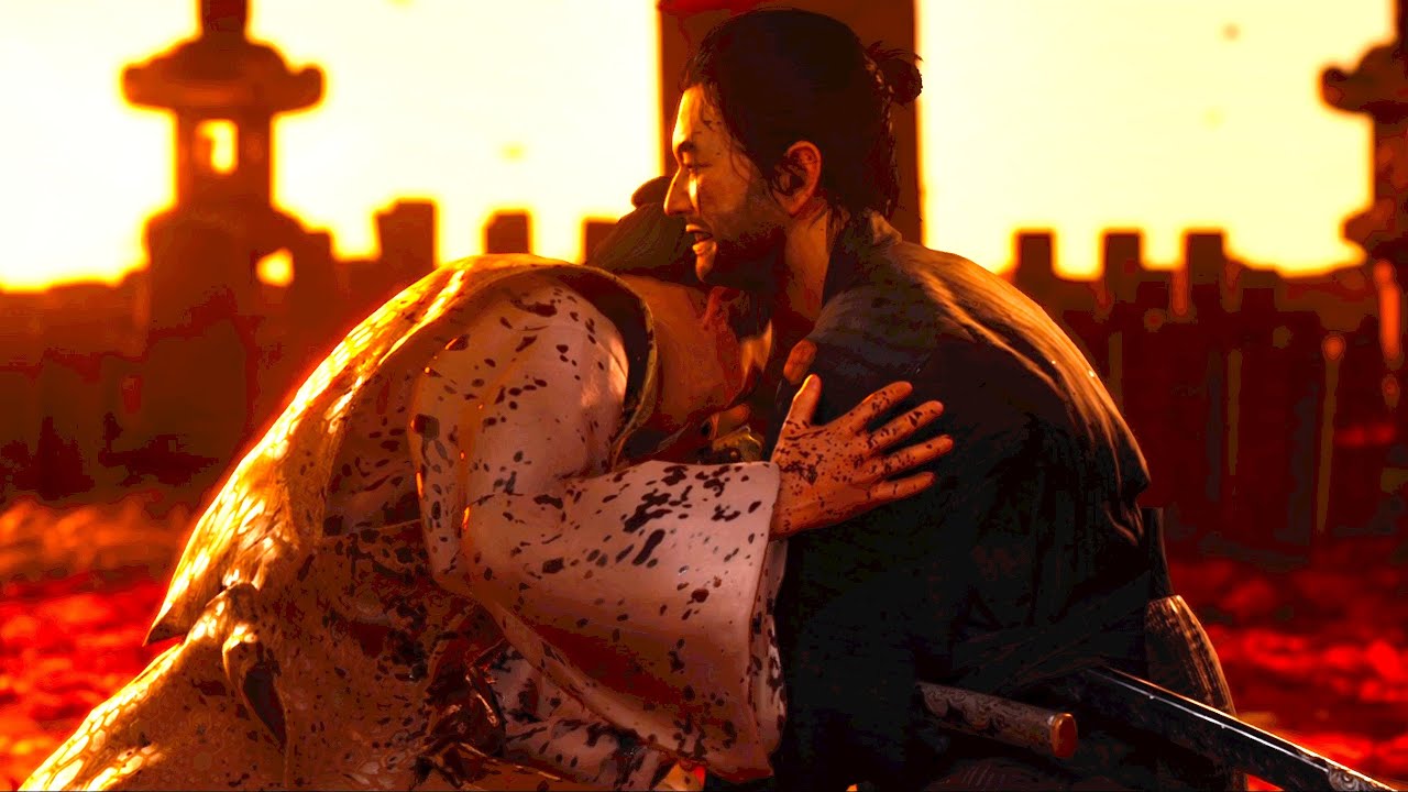 Ghost of Tsushima - Jin Sakai vs Lord Shimura (Spare/Kill Lord Shimura ...