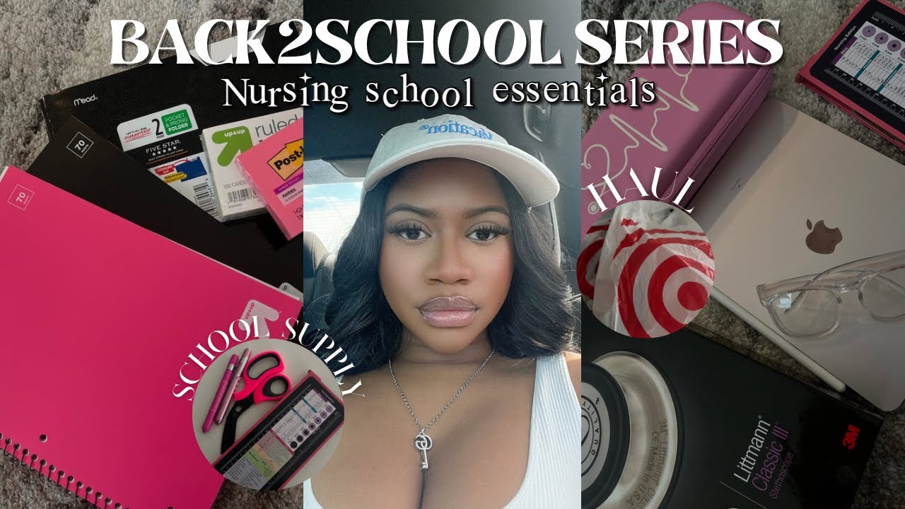 REALISTIC BACK TO SCHOOL SHOPPING | NURSING SCHOOL ESSENTIALS + HAUL - YouTube