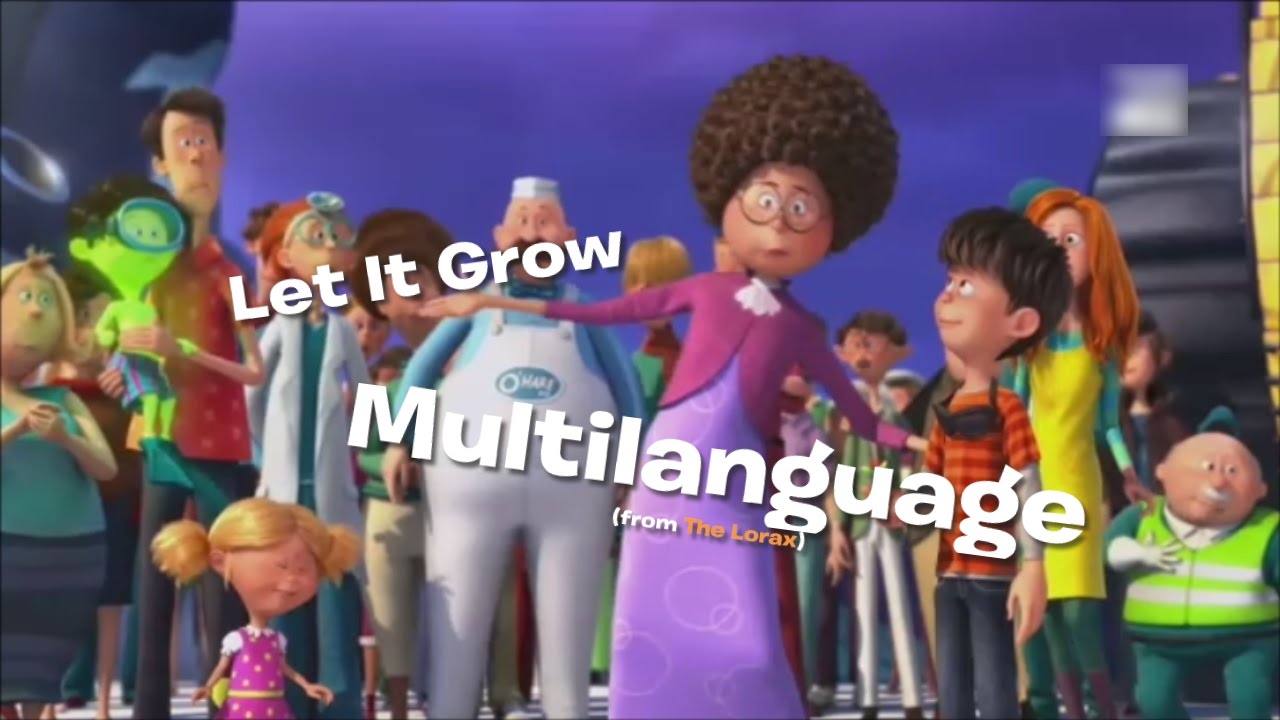 Let it grow but it's a multilanguage - YouTube