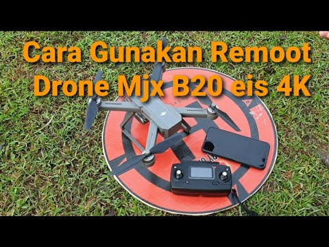 Cara Gunakan Remoot Drone MJX b20 eis 4K untuk Pemula - YouTube