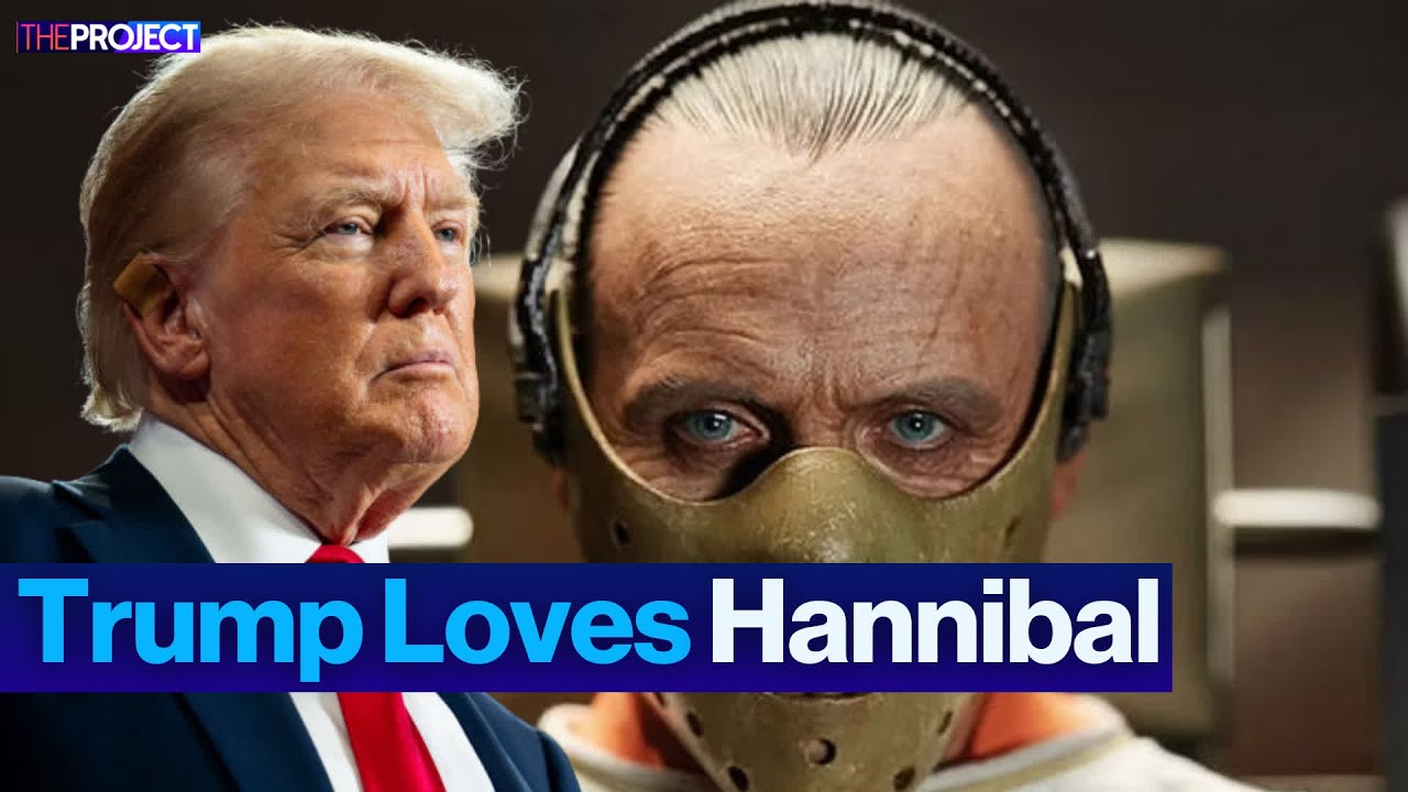 Donald Trump Celebrates 'The Late Great Hannibal Lecter' - YouTube