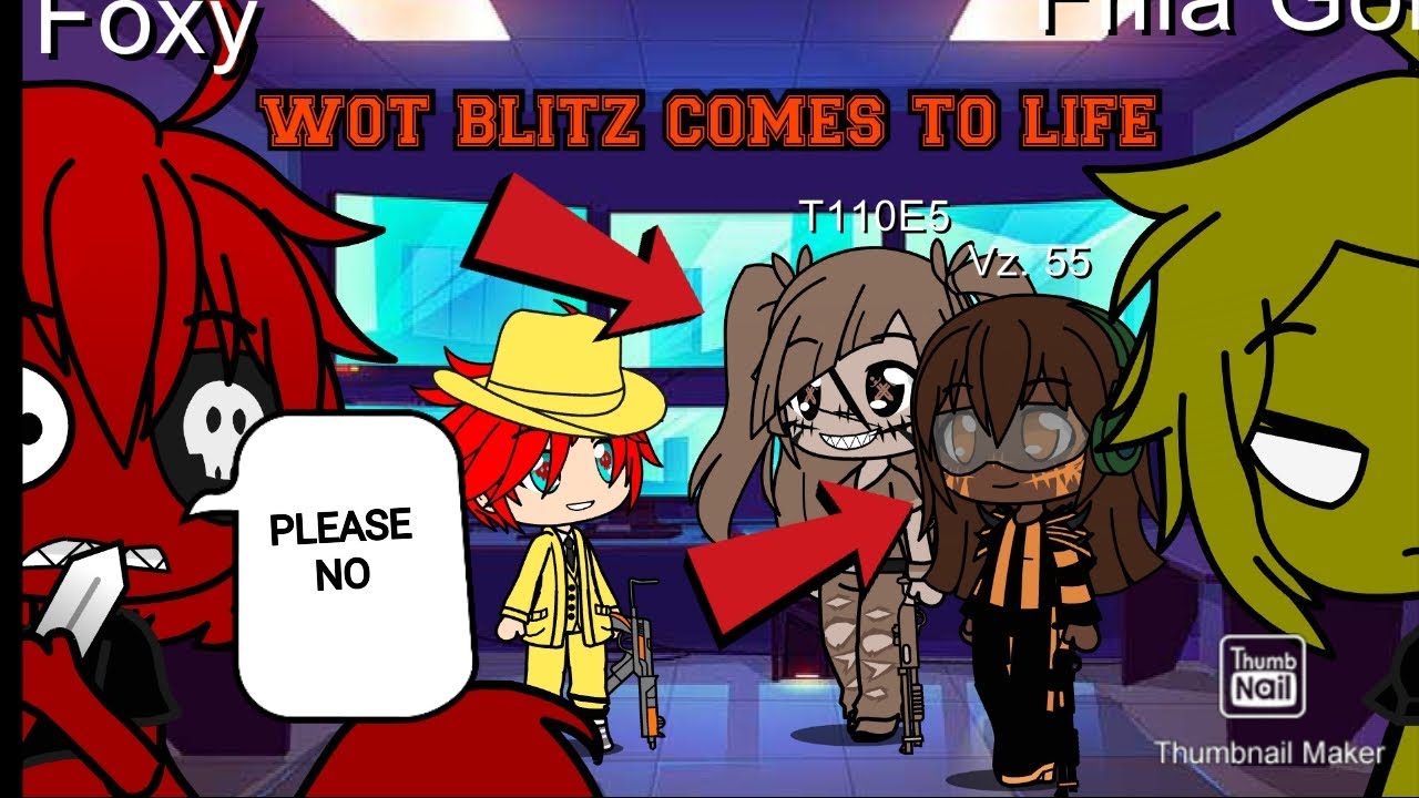 WOT BLITZ COMES TO LIFE: T110E5 and VZ. 55 (Also try not to laugh ...