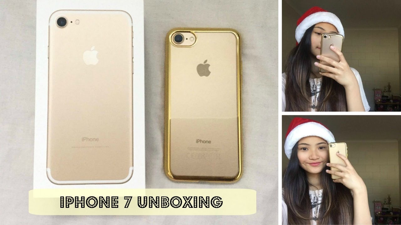 IPhone 7 Gold Unboxing - YouTube