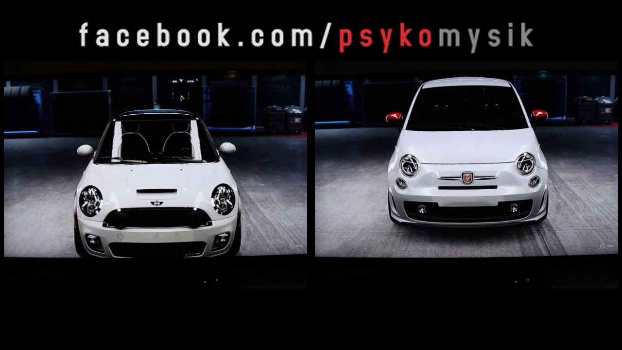Mini Cooper vs Fiat 500 - YouTube