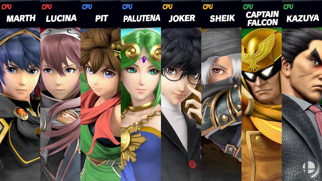 Super Smash Bros. Ultimate - Anime Team Battle - YouTube