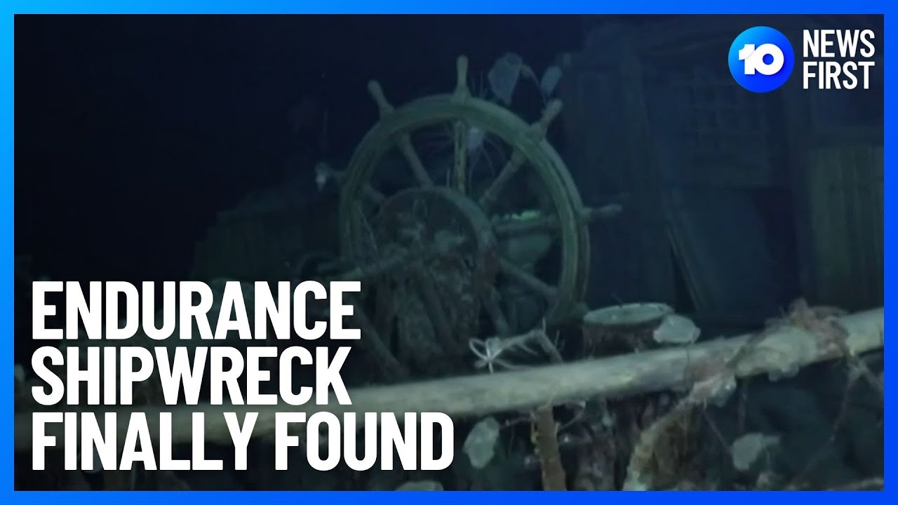 Endurance Shipwreck Discovered In Antarctica | 10 News First - YouTube