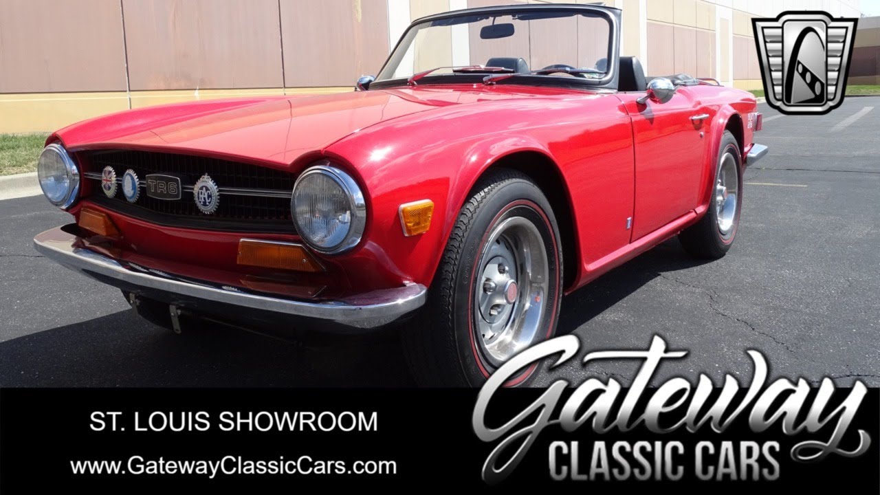 1972 Triumph TR6 #9588 Gateway Classic Cars St Louis - YouTube