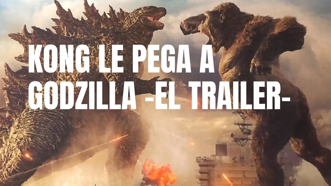 KONG le pega a GODZILLA xd - YouTube