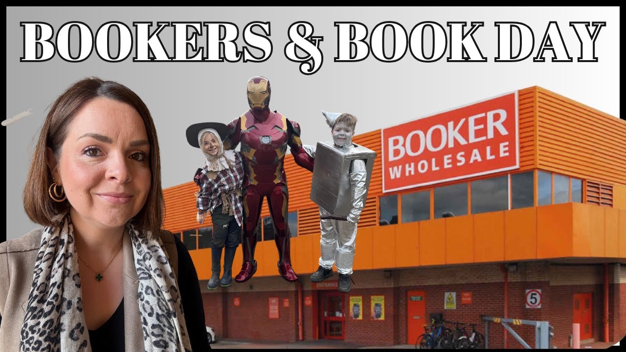 Bookers & book day // wholesale come shop with me / cash & carry haul // world book day costumes ...