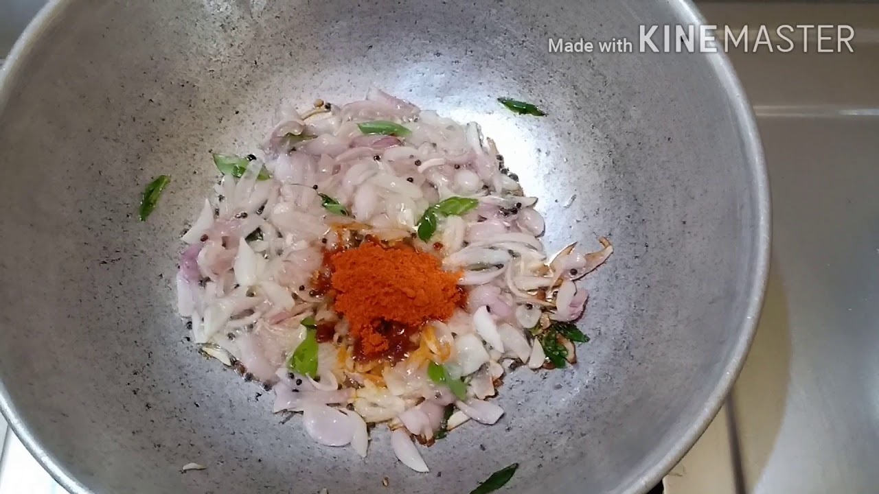 Fish Recipes | Fish Egg Spicy Podimas - YouTube