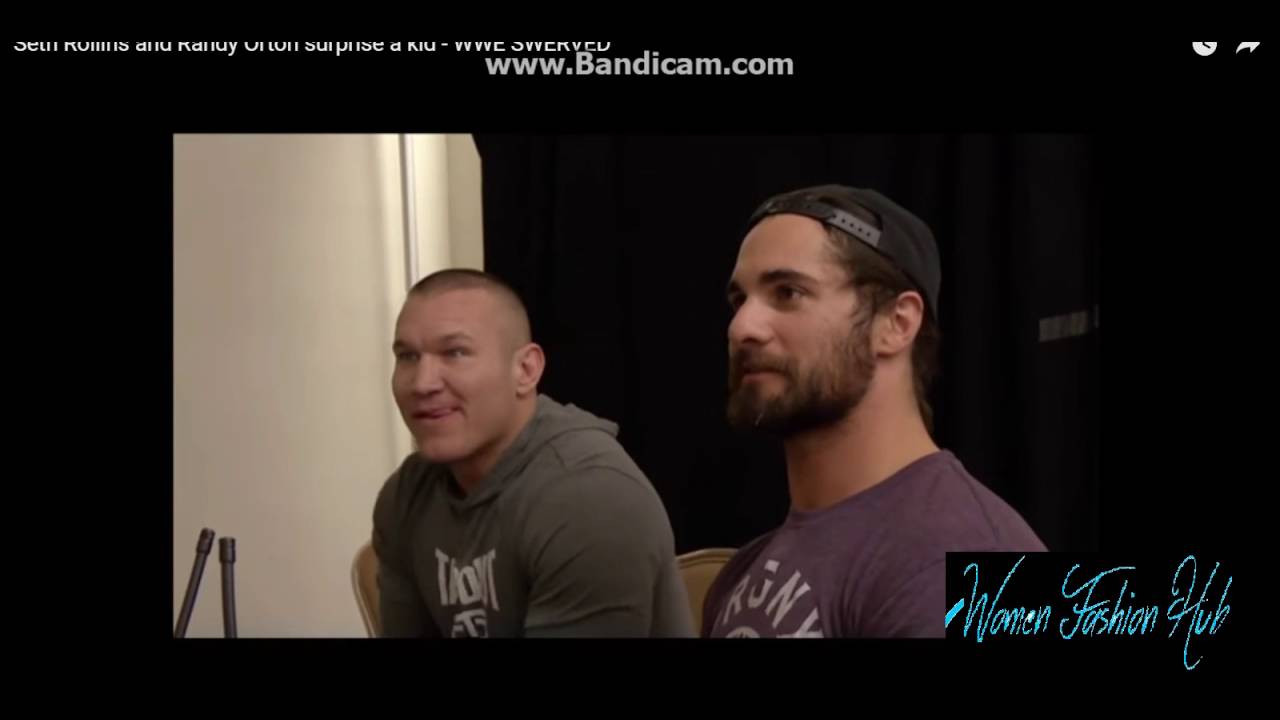 Seth Rollins and Randy Orton surprise a kid - Daily WWE - YouTube