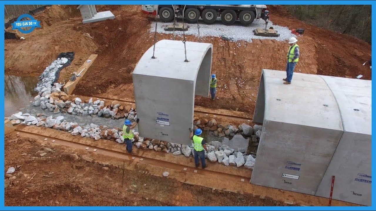 Installation of BEBO Precast Concrete Arch and Reconstructing Ford End ...