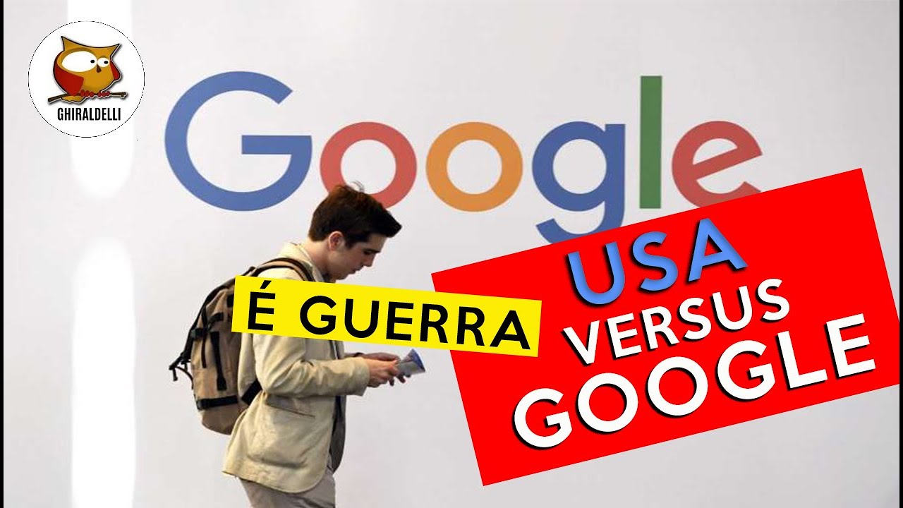 É GUERRA. USA VERSUS GOOGLE - YouTube