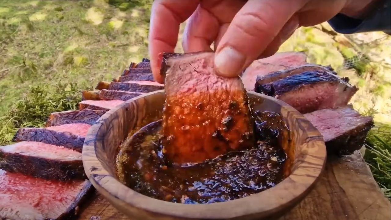 TENDER and JUICY Steaks Cooked in Nature | Cooking ASMR Compilation ...