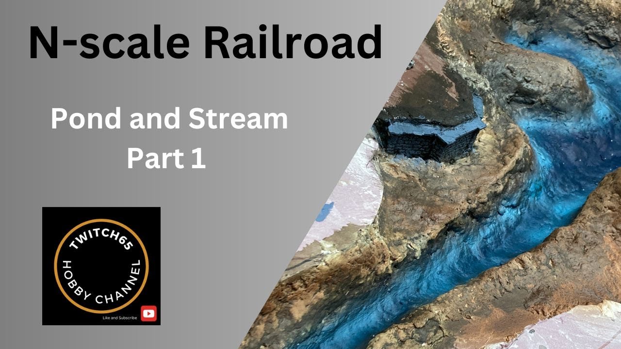 Planning a Water Feature for My N-Scale Railroad - YouTube
