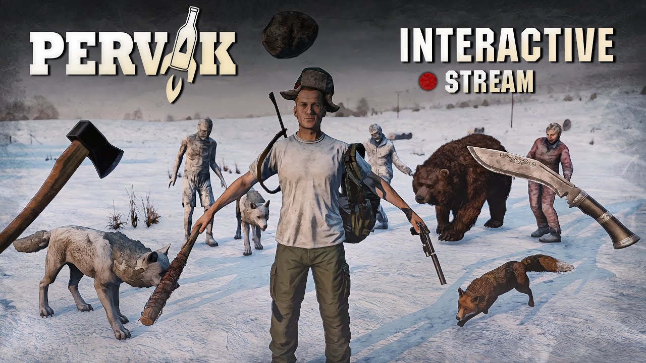 DayZ 1.26 | PERVAK | СТРИМ ИНТЕРАКТИВ - YouTube